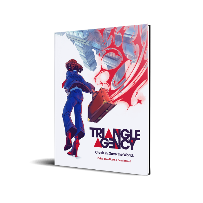 Encuadernación Artesanal: Triangle Agency – 1ra edición – Core Rulebook ...