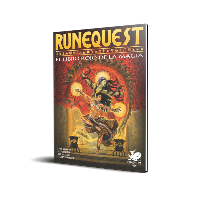 Encuadernación Artesanal: RuneQuest – 4ta Edición – El libro Rojo de la ...