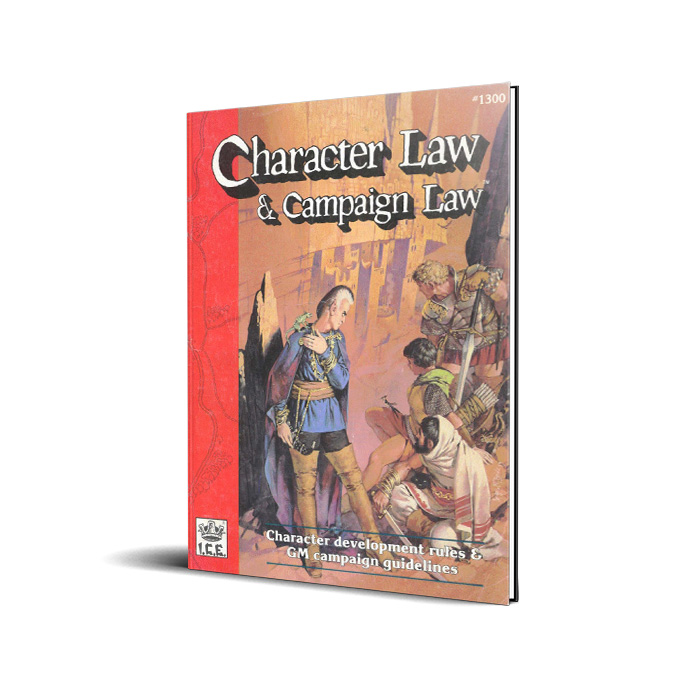 Encuadernación Artesanal: Rolemaster – 2nd Edition – Character Law ...