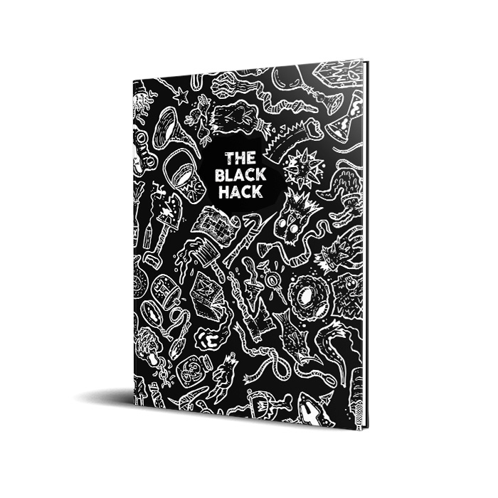 Encuadernación Artesanal: The Black Hack – 2da Edición – Zeth Juegos y Rol