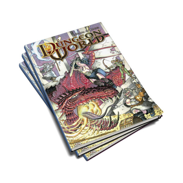 Encuadernación Artesanal: Dungeon World – Zeth Juegos y Rol